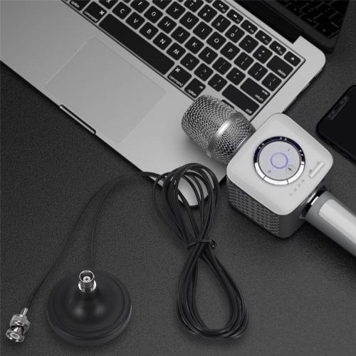 3X Wireless Antenna Base Microphone with Magnet 3 Meter Rg174 Cable Bnc ...