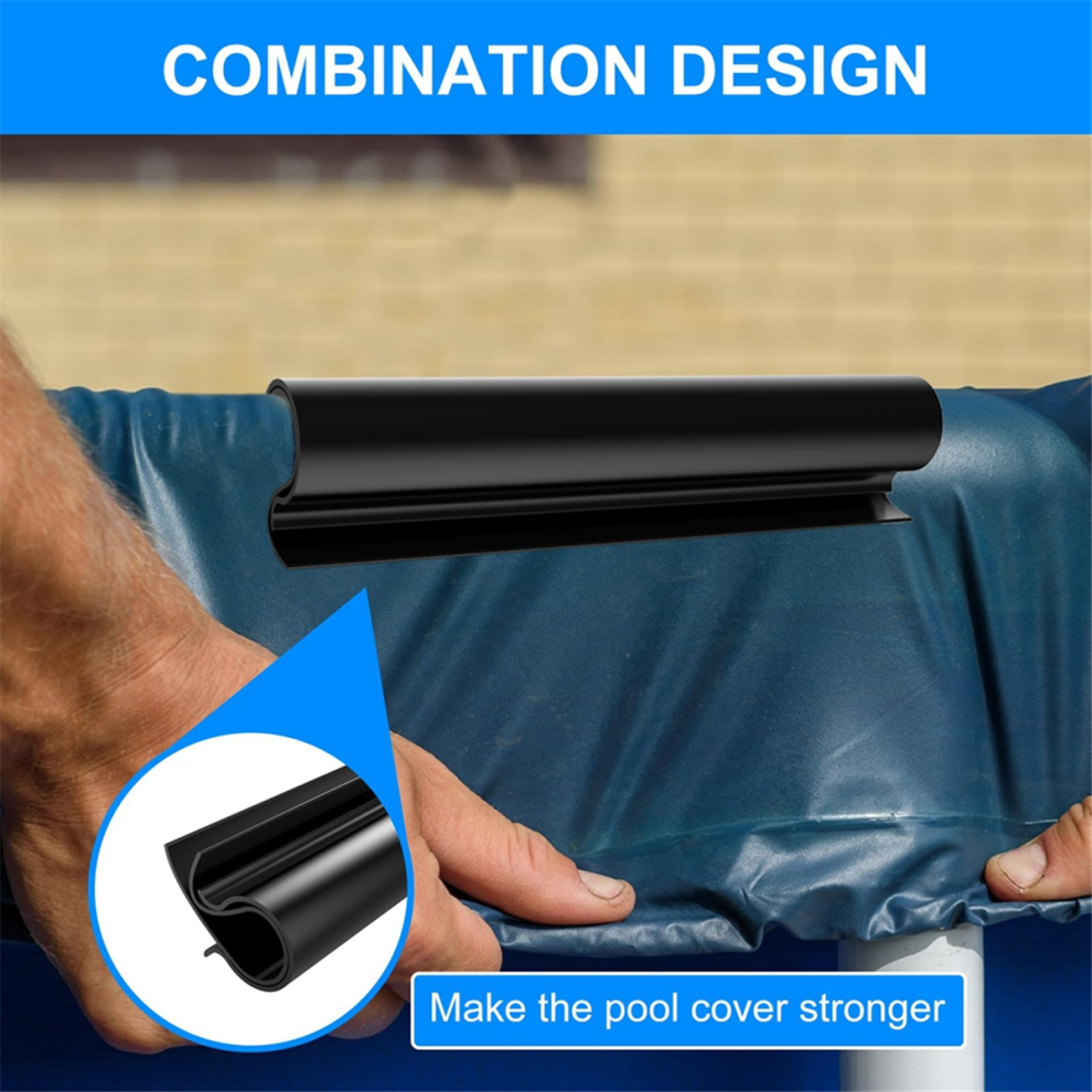 64 Pcs Pool Cover Clips, 2 Shapes for Above Ground Pools 4.7Inch on OnBuy