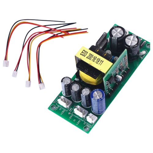 High Power Dual Voltage Switching Power Supply Board 24V & Dual 15V ...
