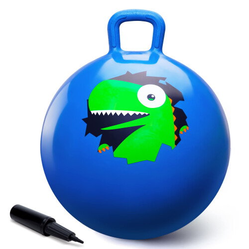U&C Planet Space Hopper 18 Inches Hopper Ball with Pump for Kids Age 3 ...