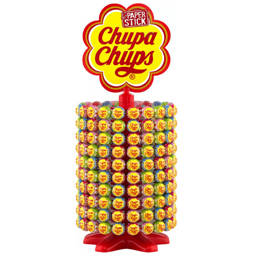 Chupa Chups Assorted Lollipop Carousel, 7 Flavours of Party Sweets In ...