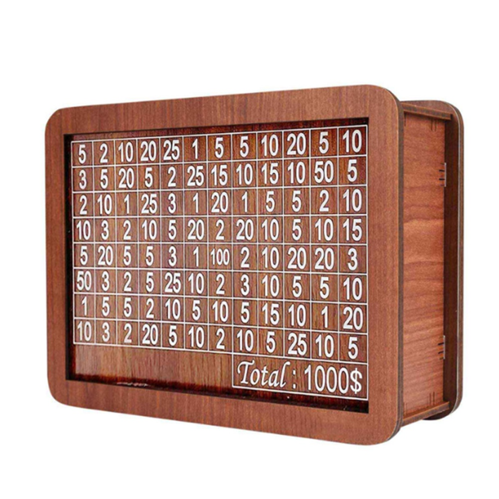 Houten spaarpot voor volwassenen en kinderen, spaarpot met C on OnBuy