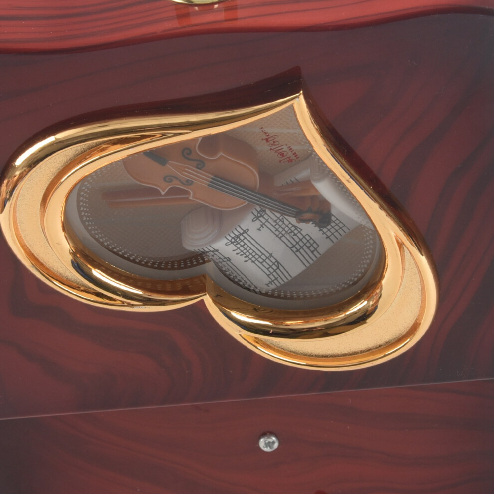 Classic Rotating Dancer Piano Music Box Clockwork on OnBuy