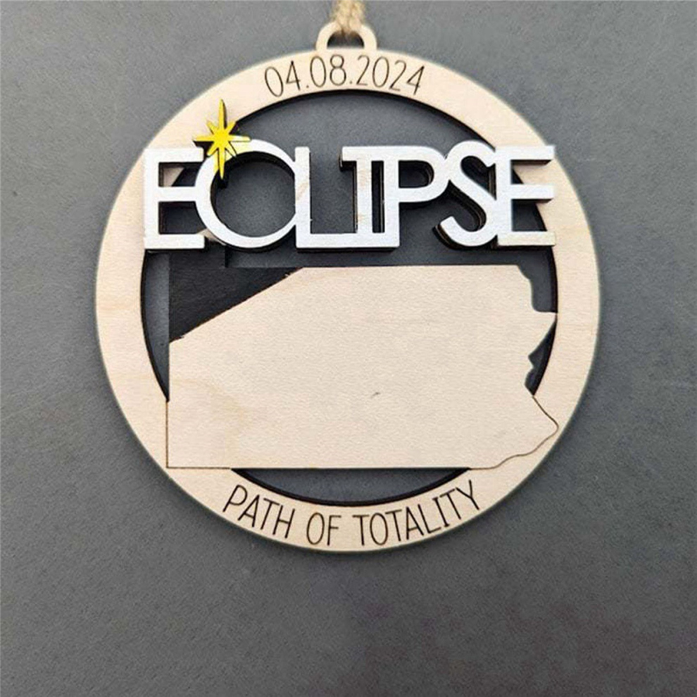 Adorno del eclipse solar de 2024, adorno del eclipse solar de 2024 on OnBuy