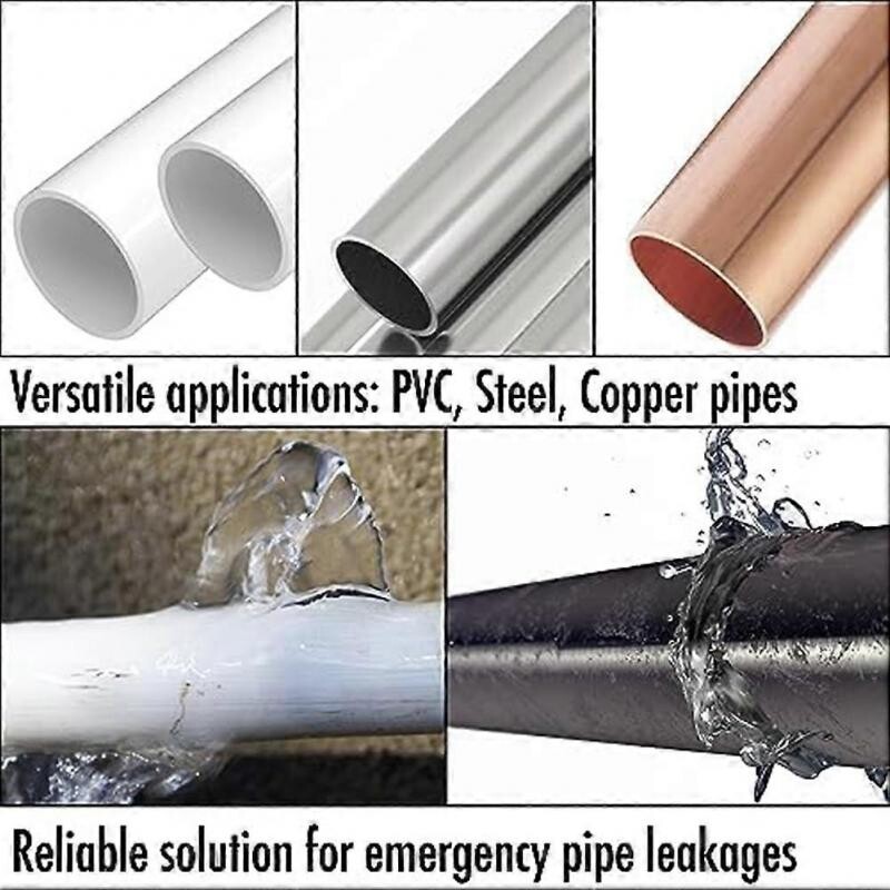 Pipe Repair Clamp for Pipes, Leak Sealer,Emergency Pipe Repair Kit for ...
