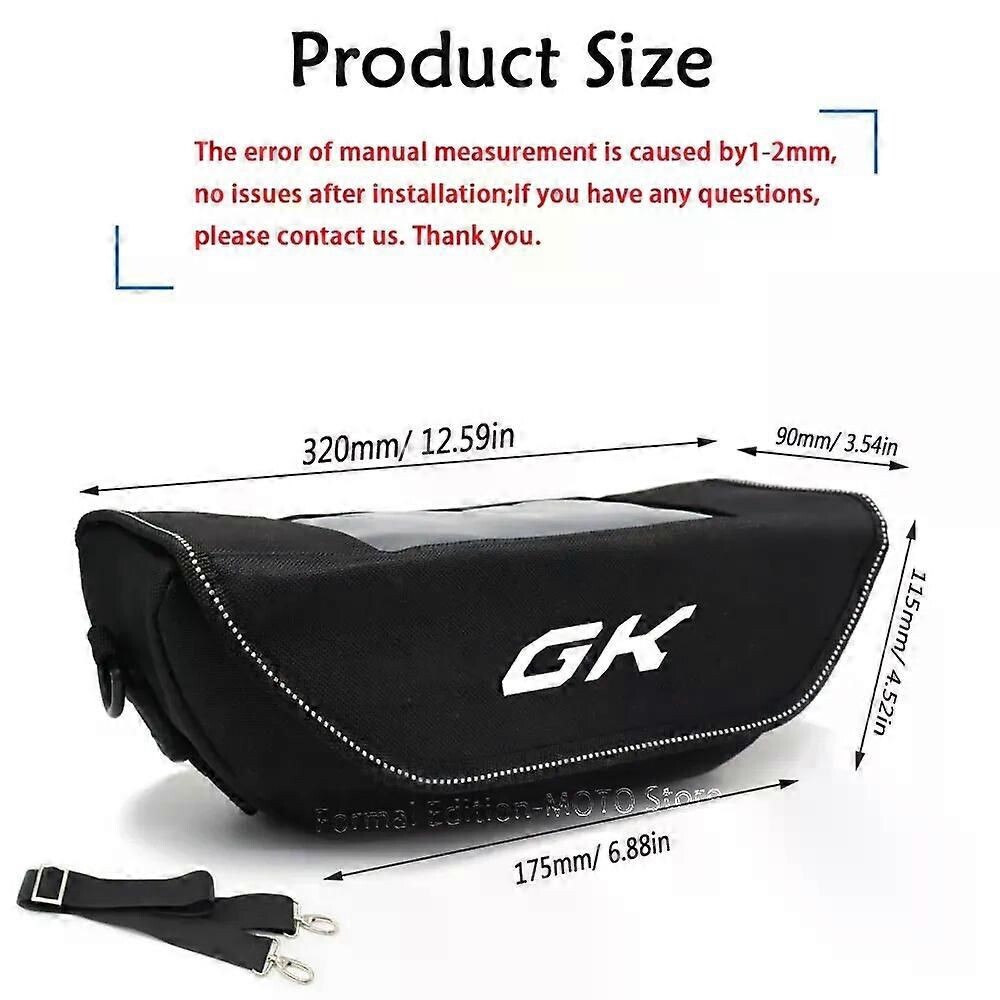 Sac de navigation pour volant de moto, étanche à la poussière et à l ...