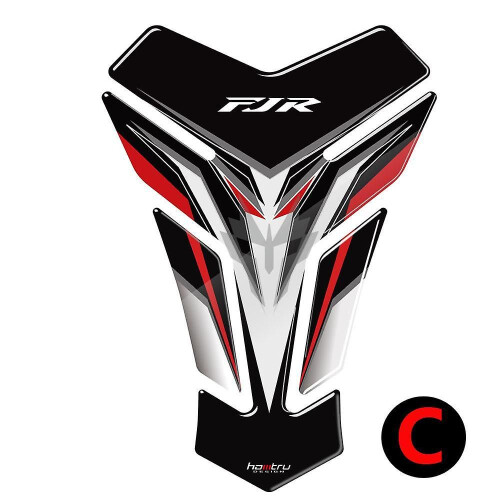 (C)For Yamaha Fjr 1300 Tankpad Fjr1300/a/as Abs 3d Carbon-look ...