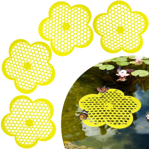 Set of 4 Floating Insect Drinking Bar – Bees Life Raft Water Point ...