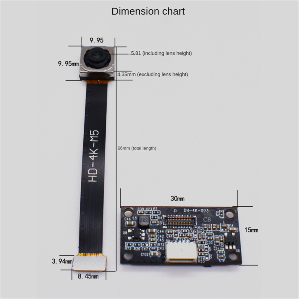Module caméra 4K 12MP HD iMX362 USB 2.0, autofocus on OnBuy