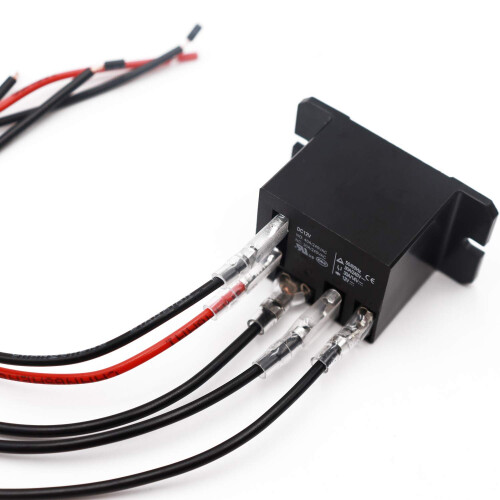Relé de potencia de 2 piezas, bobina de 12 V CC, 30 A, SPDT (1 NA, 1 NC ...