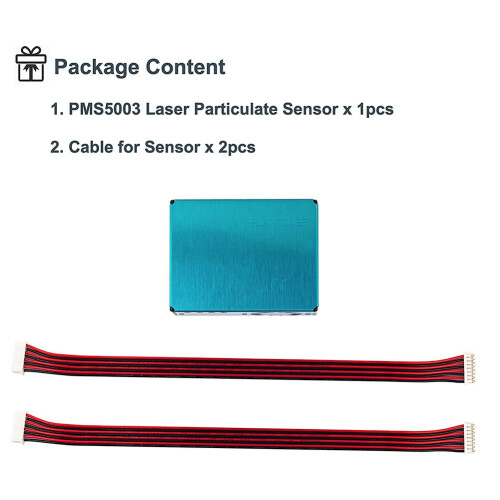PMS5003 Sensor de Qualidade do Ar PM2.5 PM10 - Sensor Digital de ...
