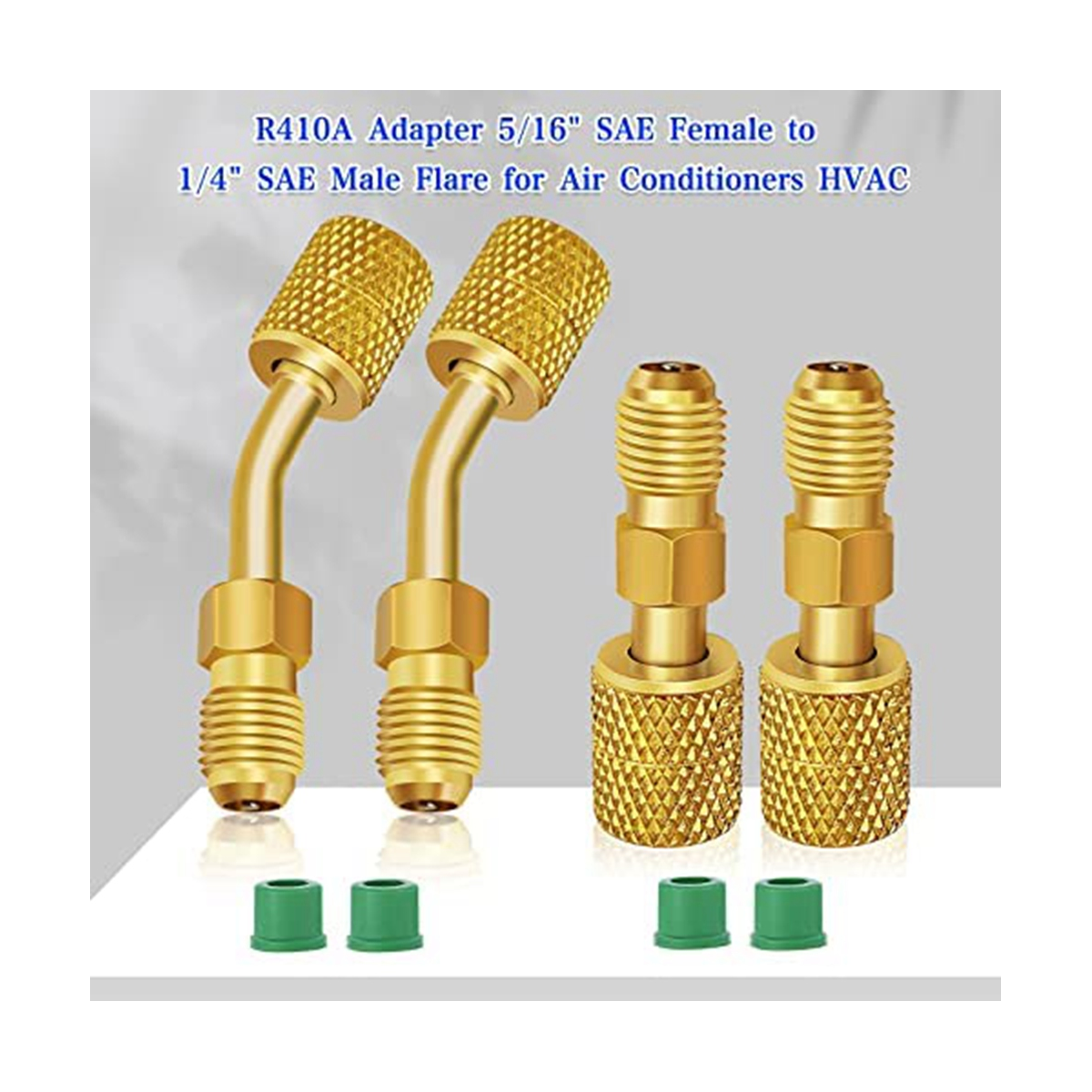 R410A Mini Split Adapter Kit, R410A Adapter Kit, R410A Swivel Adapters, for Mini Split System ...
