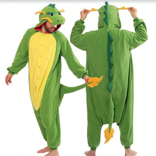 (Minions Smiling, L) Cartoon one-piece pajamas for men and women ...