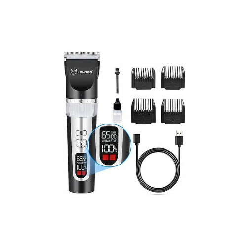 Cat Grooming Clipper for Long Tangled Hair, 5 Speed Cordless Low Noise ...