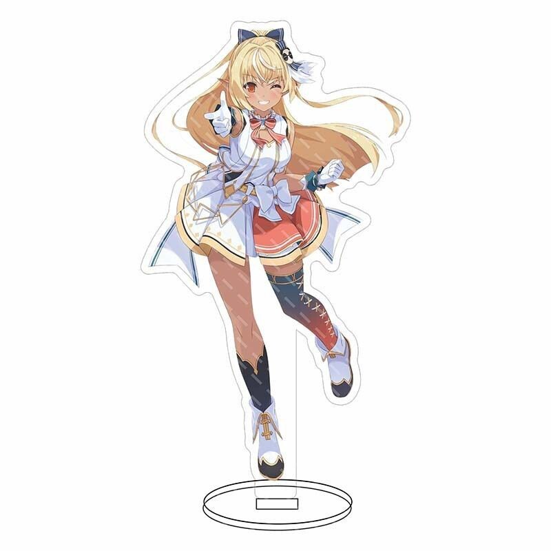 (12) Hololive Acrylic Vtuber Stand Desktop Decor Fubuki Okayu Subaru ...