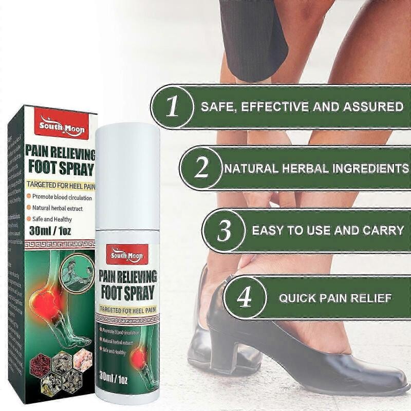 Heel Pain Spray Heel Pain Relieve Pain Soles Soles Bones Bones Bone ...