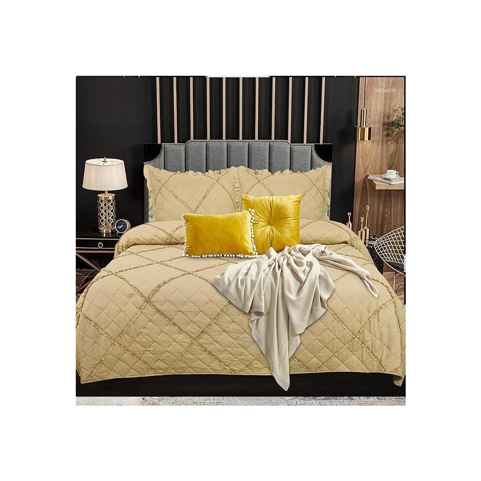 (Gold Bedspread - Raffle, Single Bedspread) This reversible duvet cover ...