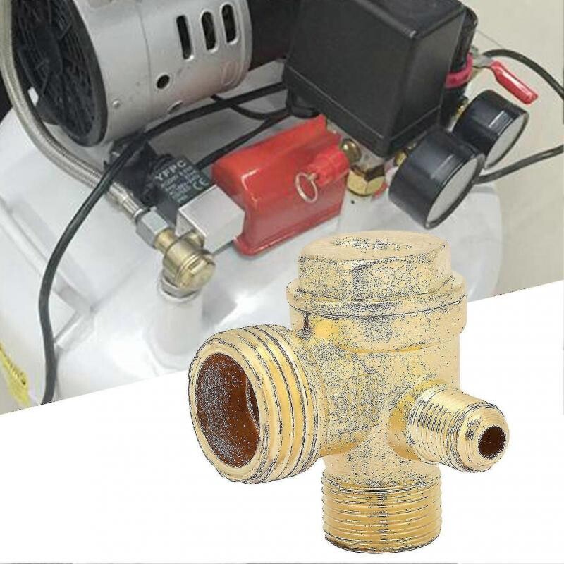 Check Valve 3-port Easy To Install Brass Male Threaded Non-return Valve ...