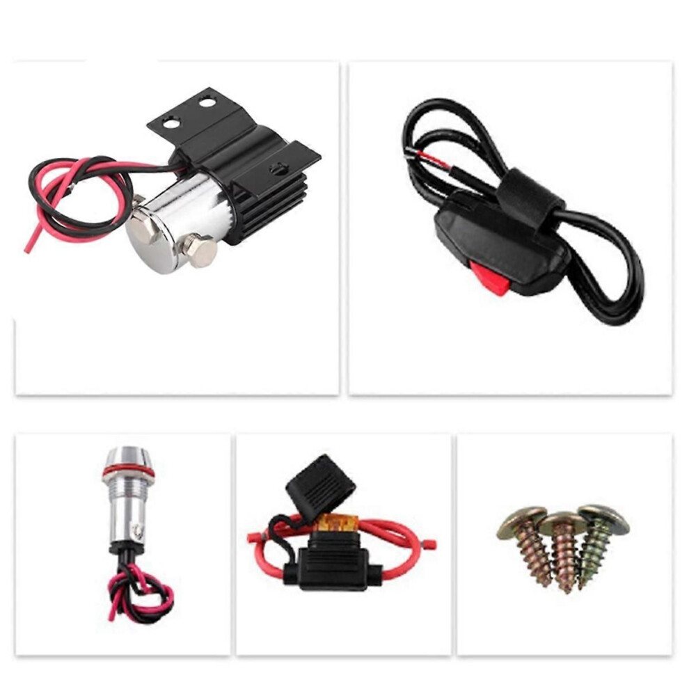 Car Line Lock Kit Solenoid Lock 1000 Psi Brake Line Lock Roll Control ...