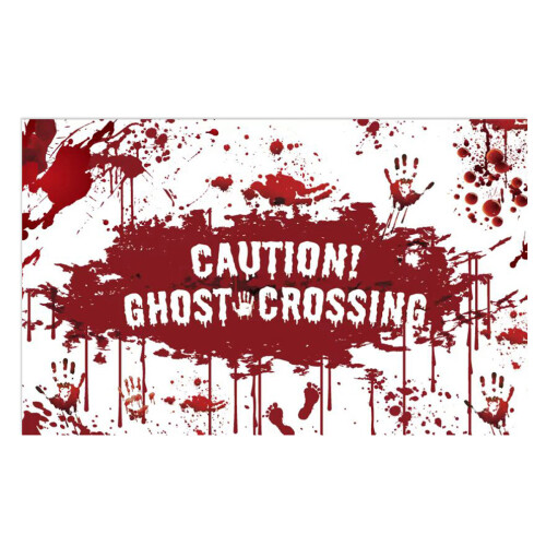 (Bloody Poster Series 2 [100D Polyester Fabric]) Halloween bar and ...