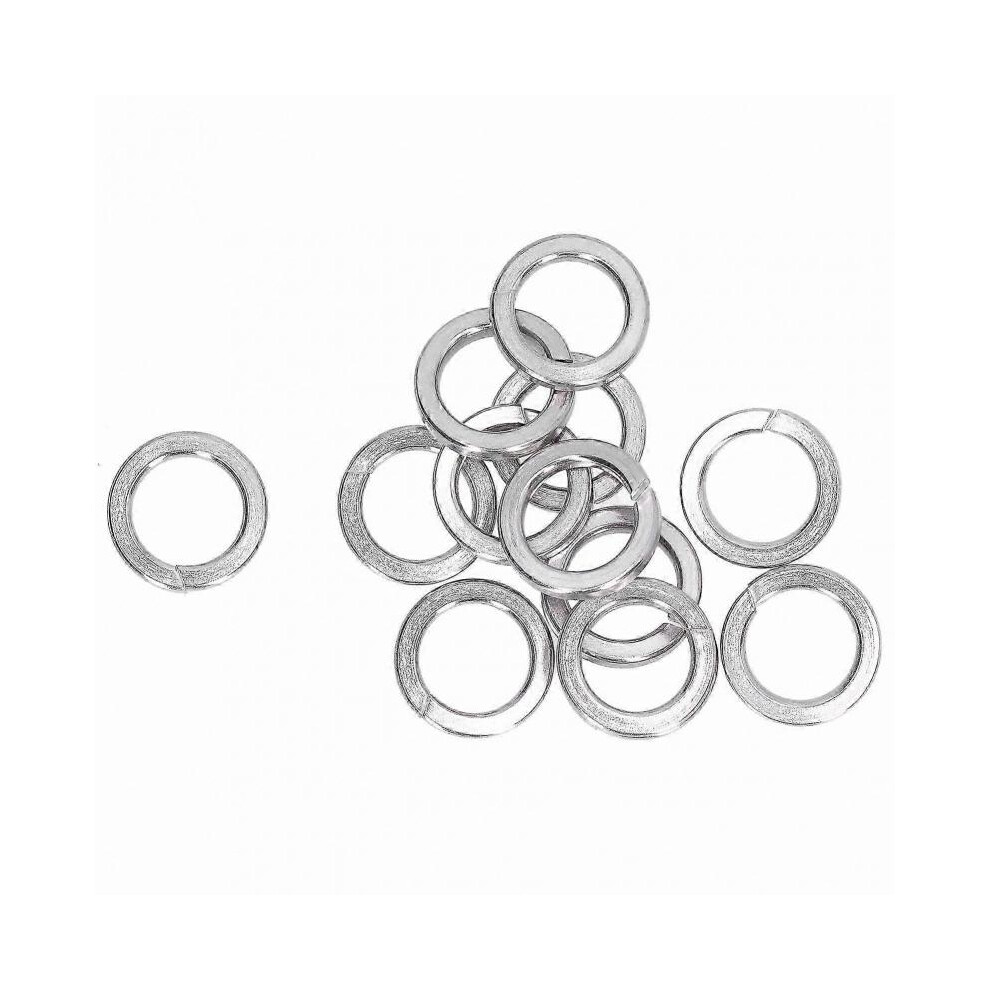 150 Pieces Spring Lock Washers Assorted Sizes A2 Stainless Steel Marine ...