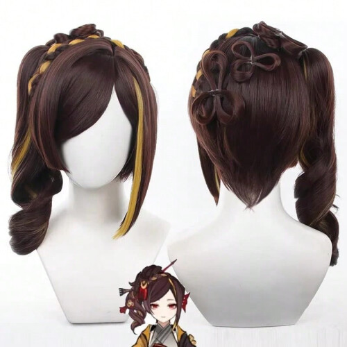 (Wig Only, XS) Chiori Cosplay Costume Game Genshin Impact Cosplay ...