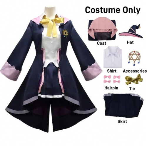 (Elaina Costume, XL) Anime The Journey of Elaina The Wandering Witch ...