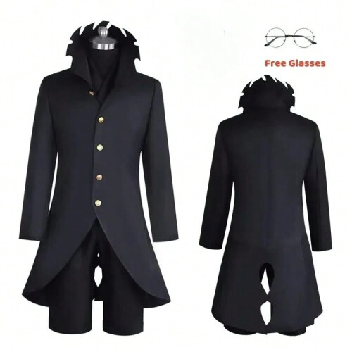 (Costume and Wig, XXL) Dandadan Okarun Ken Takakura Cosplay Costume ...