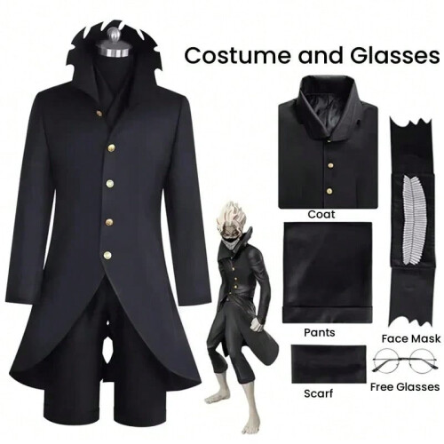 (Costume Only, L) Dandadan Okarun Ken Takakura Cosplay Costume Okarun ...