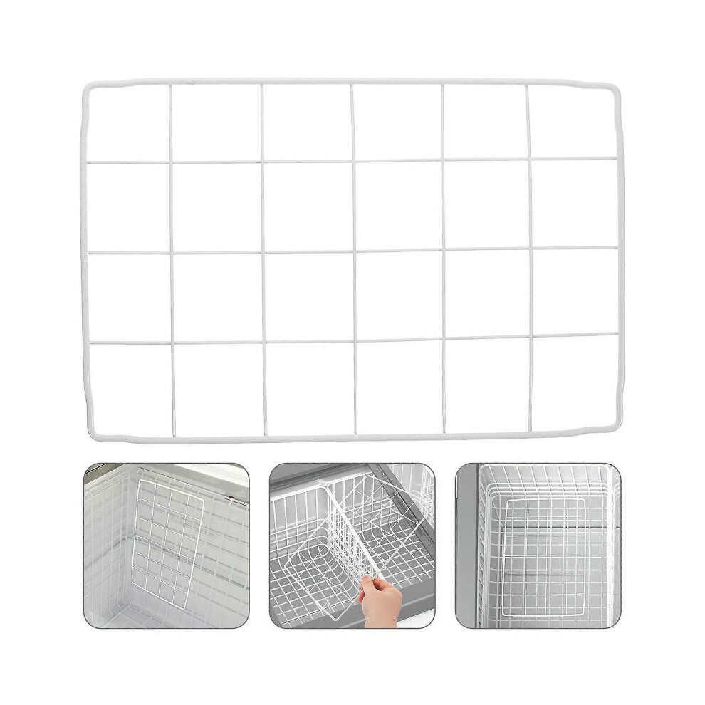 Chest Freezer Separator Multi Layer Grid Shelf for Ice Pops Adjustable ...