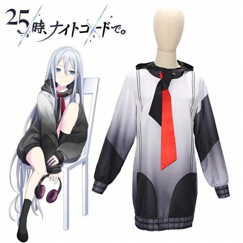 (Costume Only, XL) Yoisaki Kanade Cosplay Costume Wig Anime Project ...