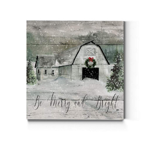 Galleria delle interpretazioni essere allenta murale Merry and Bright ...