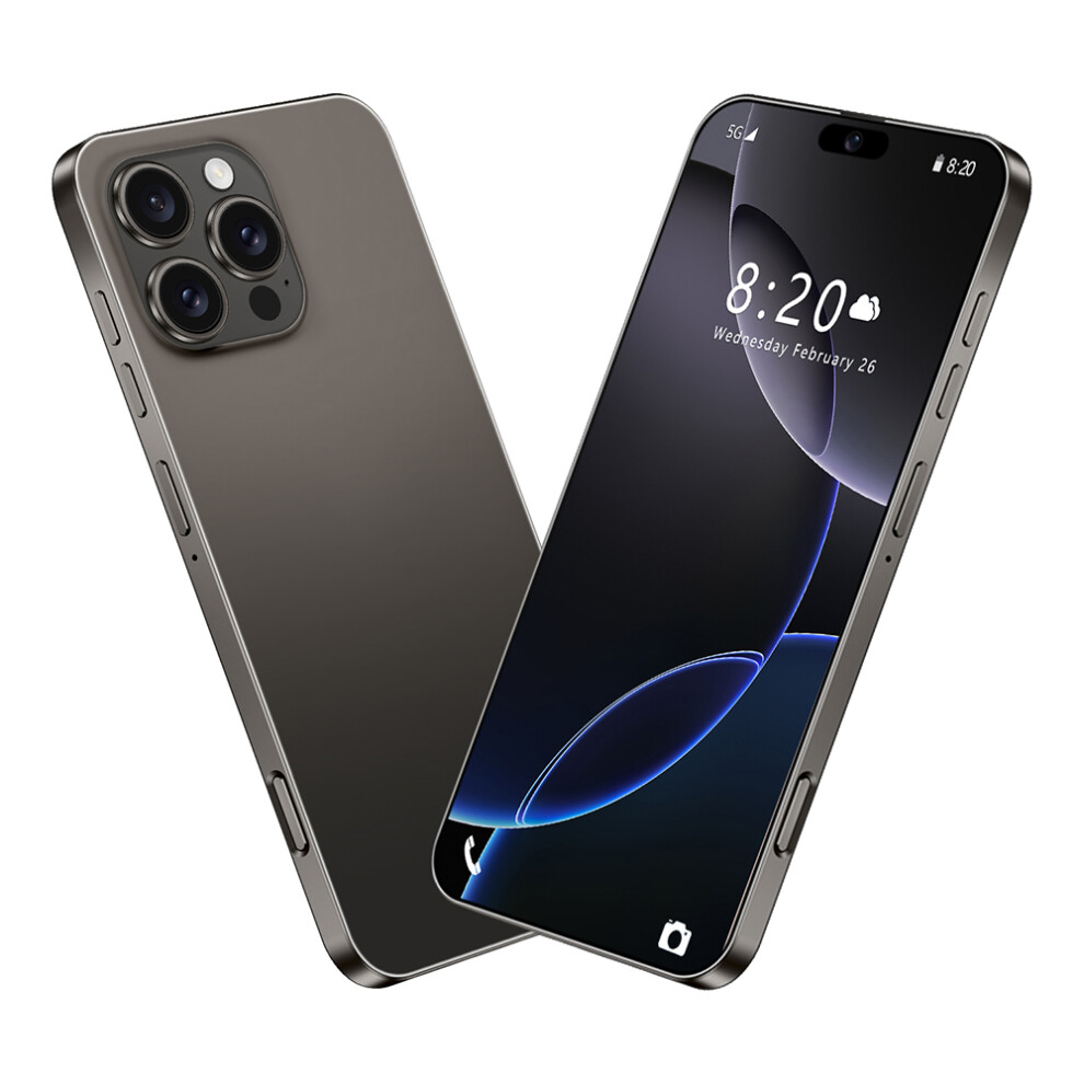 (Black) I16 Pro Max 5G Unlocked Android Smartphone 6+128GB on OnBuy