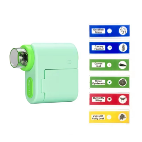 Microscope for Kids,1000X Handheld Digital Microscope,Portable Pocket ...