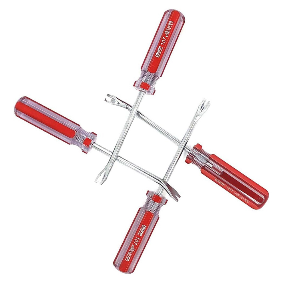 4 Pack Tack Lifter Puller Nail Puller, U Tip Staple Rivet Remover Tool ...