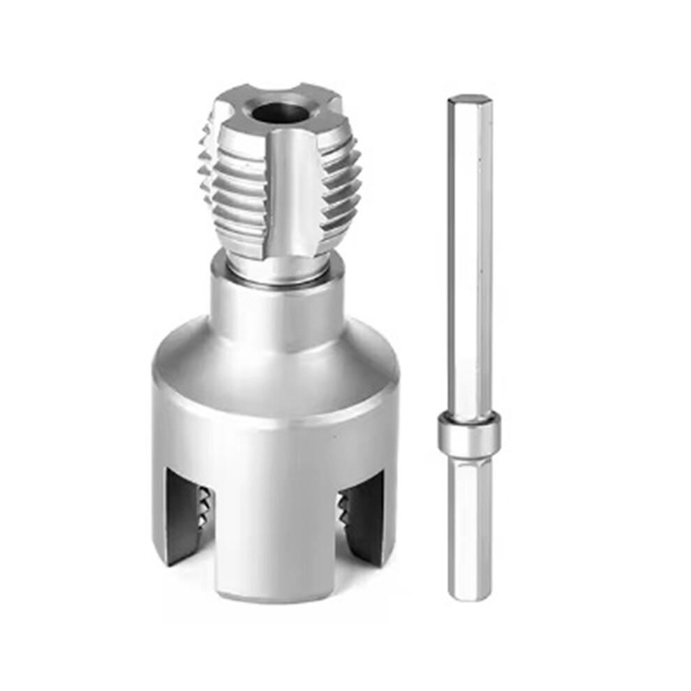 DN15 DN20 Pipe Threading Tool Hex Shank Die Internal External Threads 4 ...