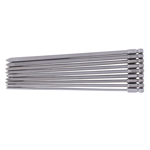 9Pcs 1/4 Inch 200Mm Ph1 Ph2 Magnetic Long Hex Head Screwdriver Bits S2 ...