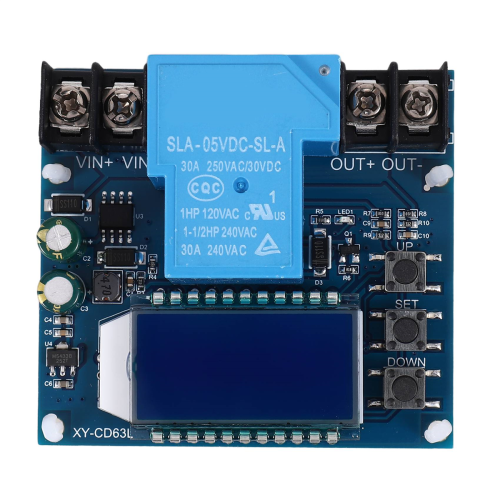 Low Voltage Cutoff, DC 6V-60V Protector Disconnect Switch Discharge for ...