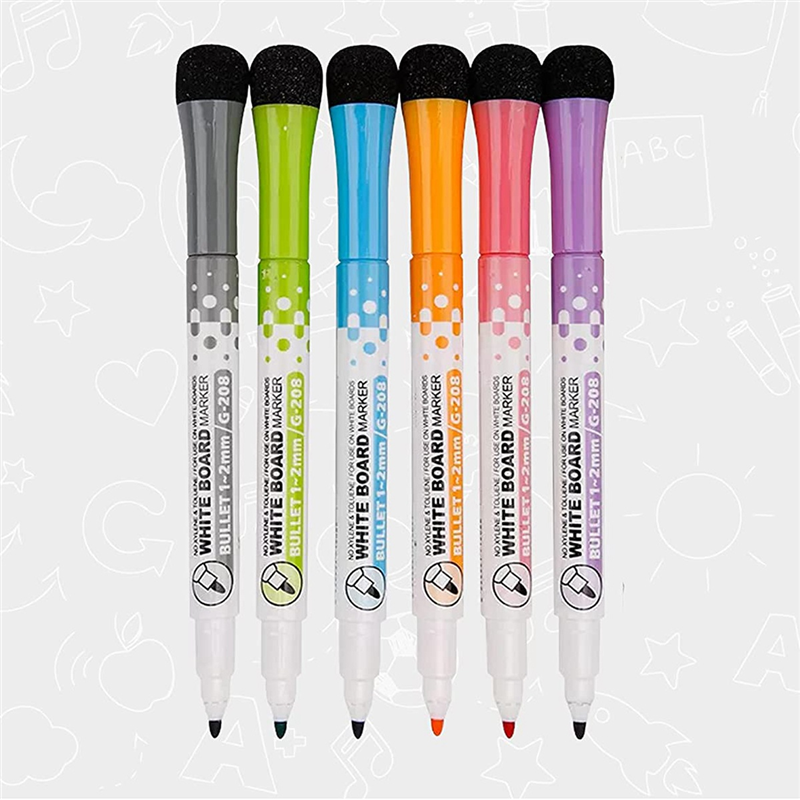 Dry Erase Chore Chart for Kids- 4 Pcs Behavior Charts and 6 Colored ...