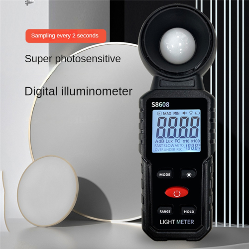 Digital Illuminance Light Meter Tester 200,000Lux Luxmeter Lighting ...