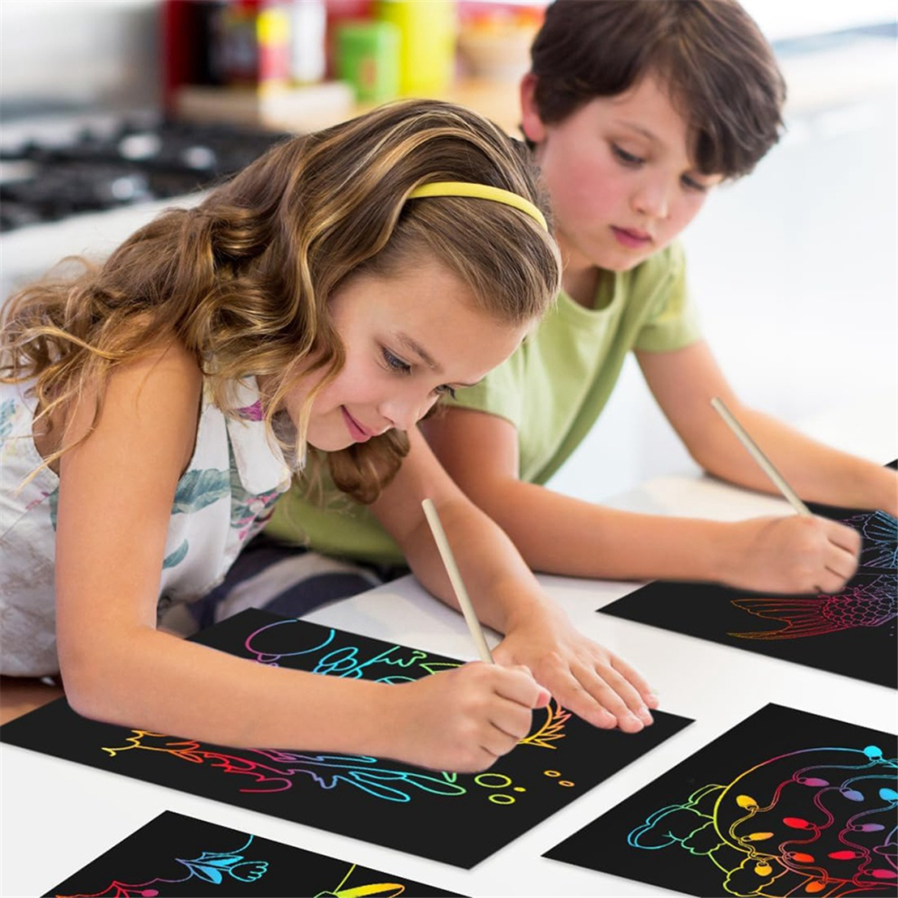 Scratch Paper Art Crafts - Classroom Must Haves Supplies No Mess for ...