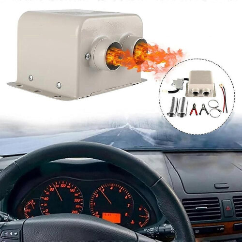 12V 600W Dual Hole Car Heater Window Defrosting Defogging Vehicle ...