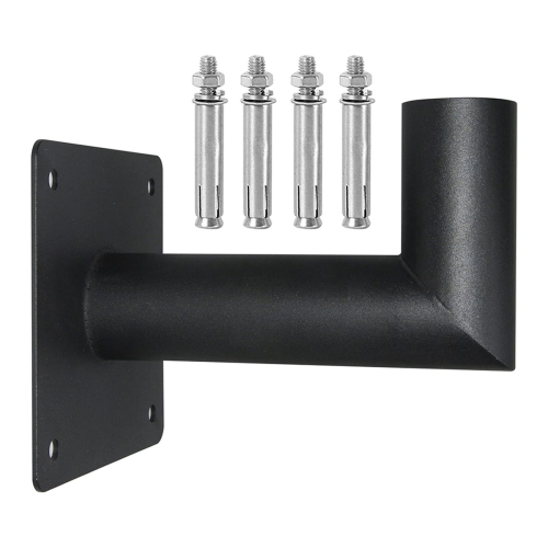Wall Mounted Street Light Bracket 90 Degree L-Shaped Outdoor Lamp Arm ...