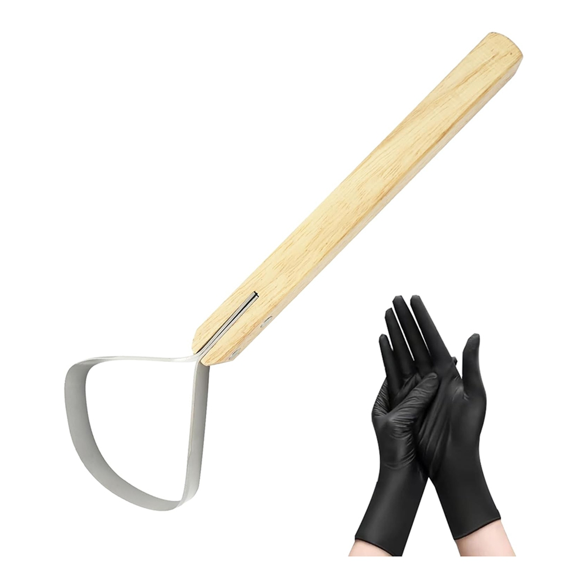 Hide Scraper Fleshing Tool for Hides Flesher Tanning Supplies Leather ...