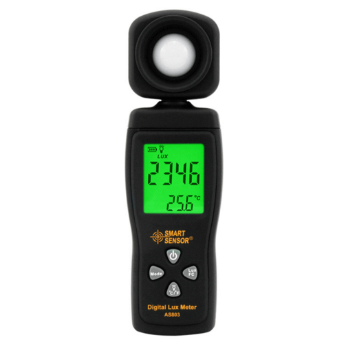AS803 Digital Lux Meter LCD Display Handheld Illuminometer Luminometer ...