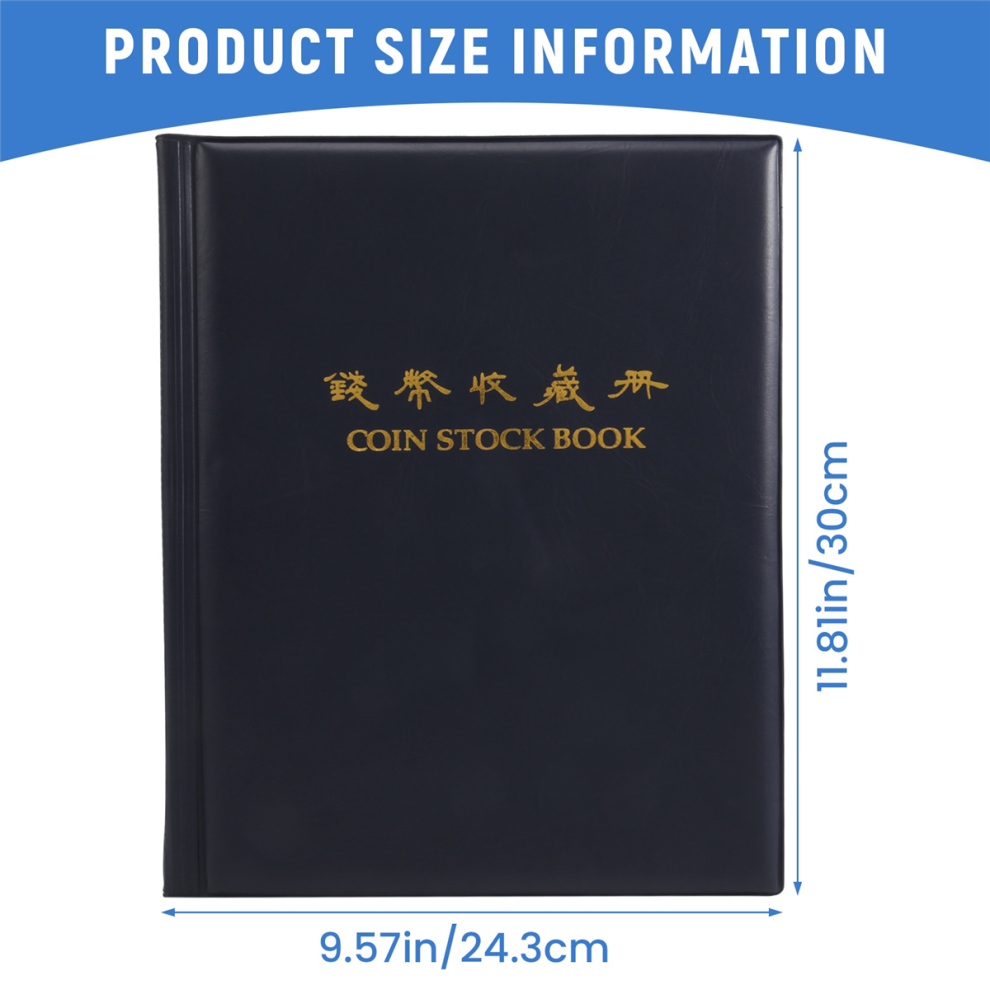 PCCB High Quality Put 200 Pcs Coins Album for Fit Cardboard Coin ...