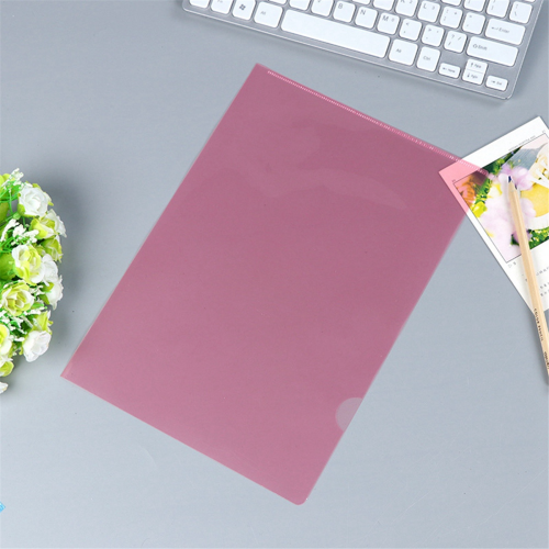 50Pcs Plastic Folders A4 Sleeves Wallets for Protection Files with Top ...