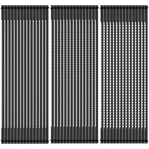 5 Inch Scroll Saw Blades, 45PCS Pin End Replacement, High Carbon Steel ...