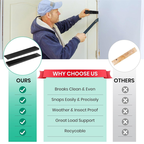 20pcs Composite Shims and Leveling Wedges, Plastic Shims Wedges on OnBuy