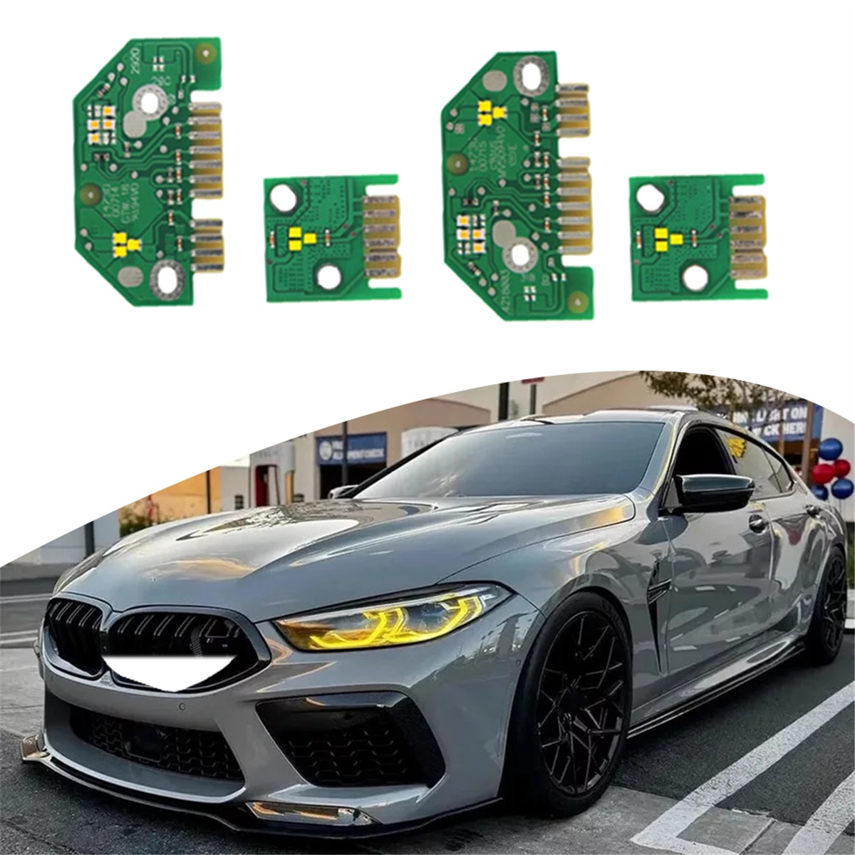 CSL Lemon Yellow Angel Eye DRL LED Boards for BMW G20 on OnBuy